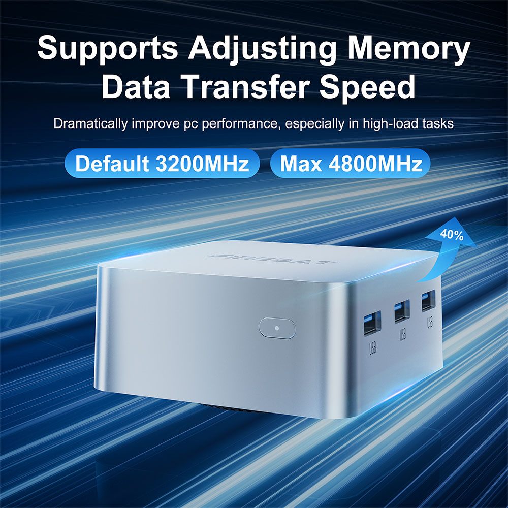 FIREBAT T8 PLUS Mini-PC Intel N100 16 GB 512 GB