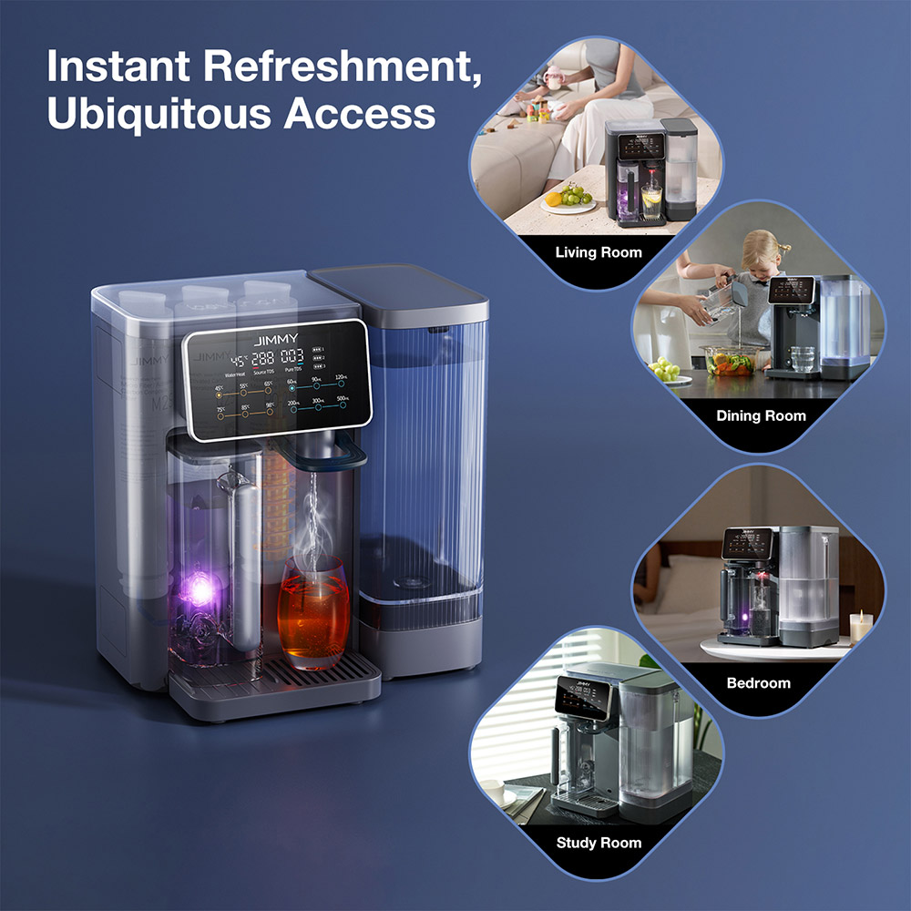JIMMY R9 Countertop RO Water Purifier | 7-Stage Filtration & 3s Instant ...