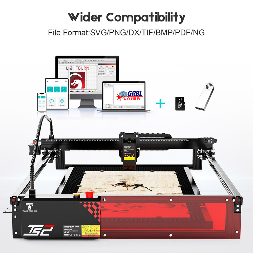 TWO TREES TS2-20 Max 20W Laser Engraver | Europe