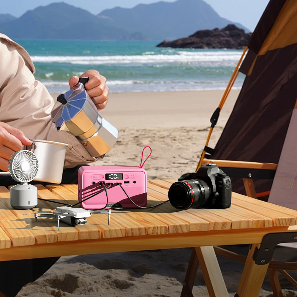 DaranEner YOUYO R100 100W 89.6Wh Portable Power Station Pink | Europe