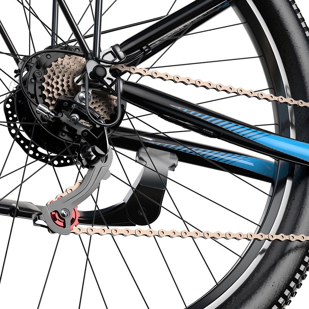 FENGQS Q8 Electric Bike 750W 48V 17.5Ah Blue | Europe