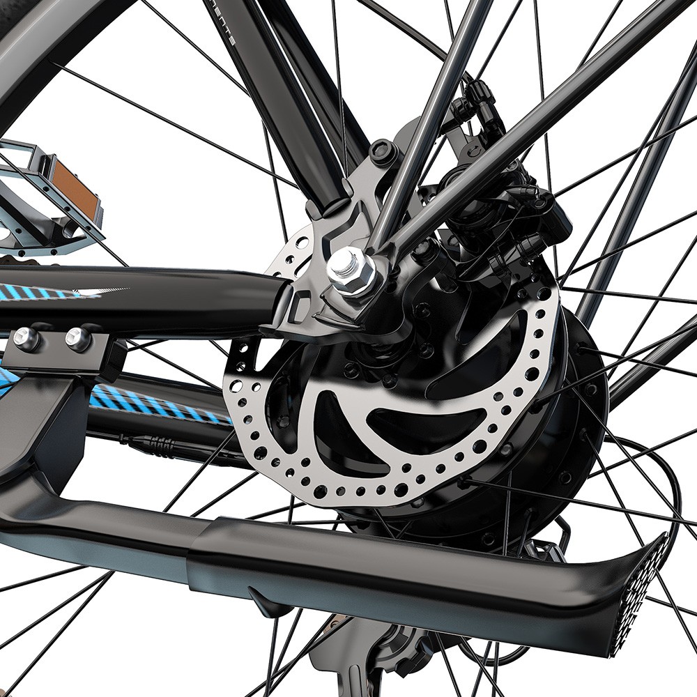 FENGQS Q8 Electric Bike 750W 48V 17.5Ah Blue | Europe