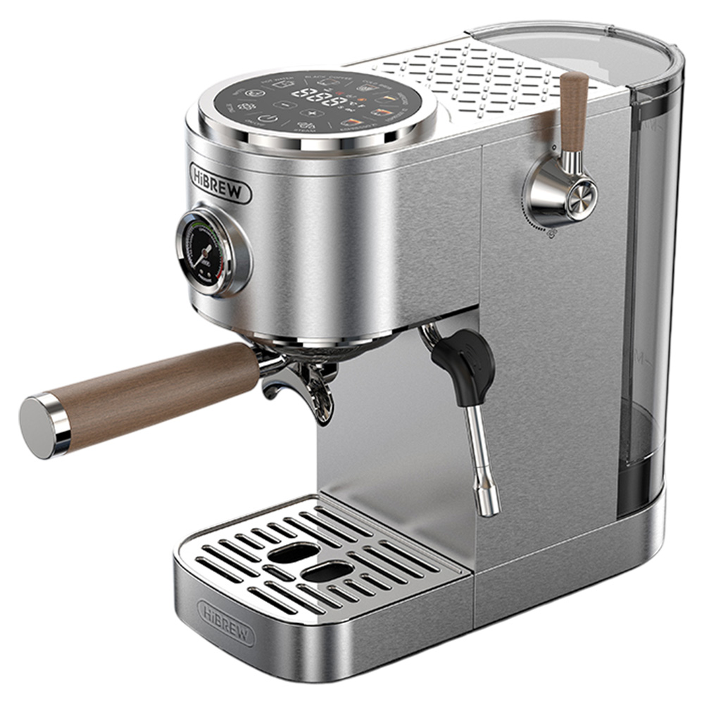 HiBREW H13 Semi-Auto Coffee Machine, Dual Boiler 20-Bar, Touchscreen ...