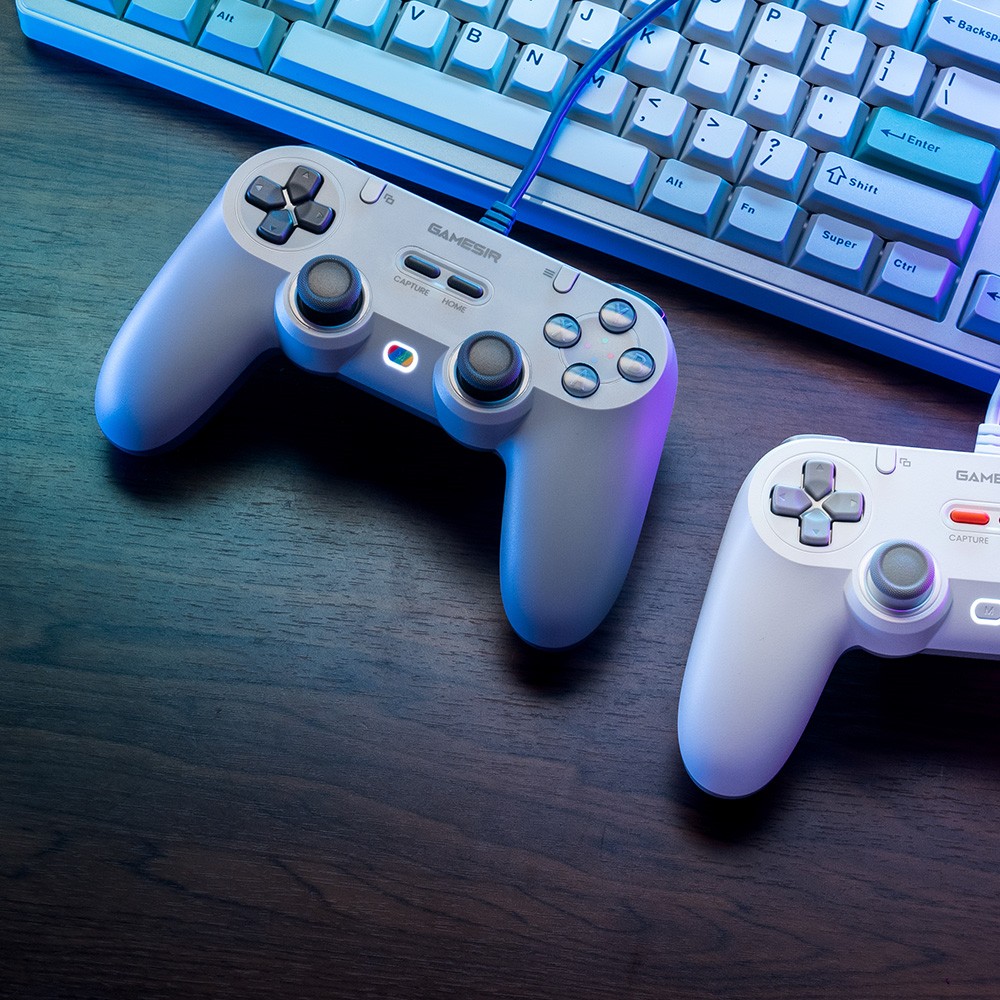 GameSir Tegenaria Lite Wired Game Controller – Retro Gray | Precision ...