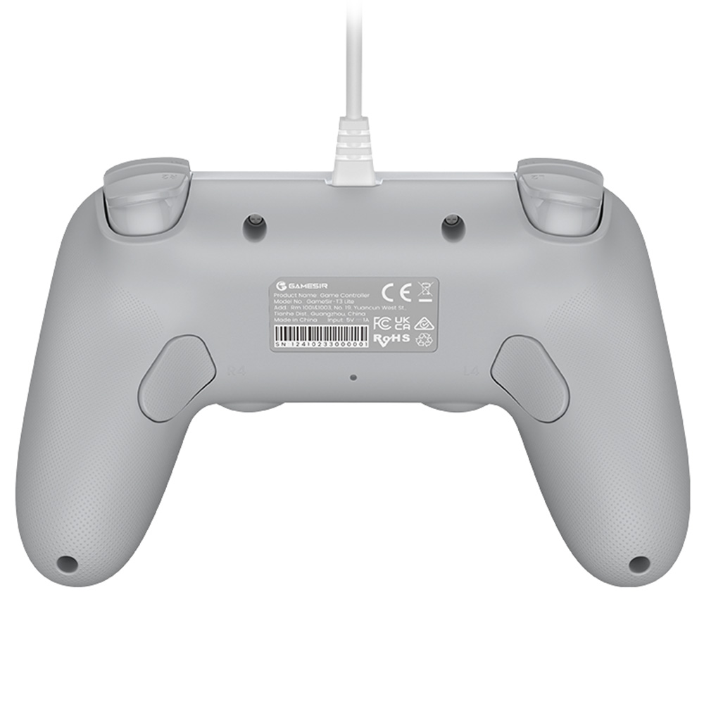 GameSir T3 Lite Wired Symmetric Game Controller – Serene White ...