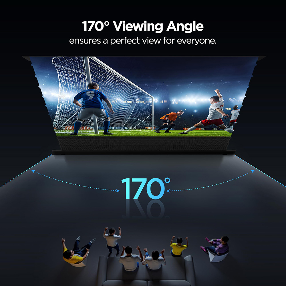 120 inch Motorized Floor Rising ALR Projection Screen | Europe