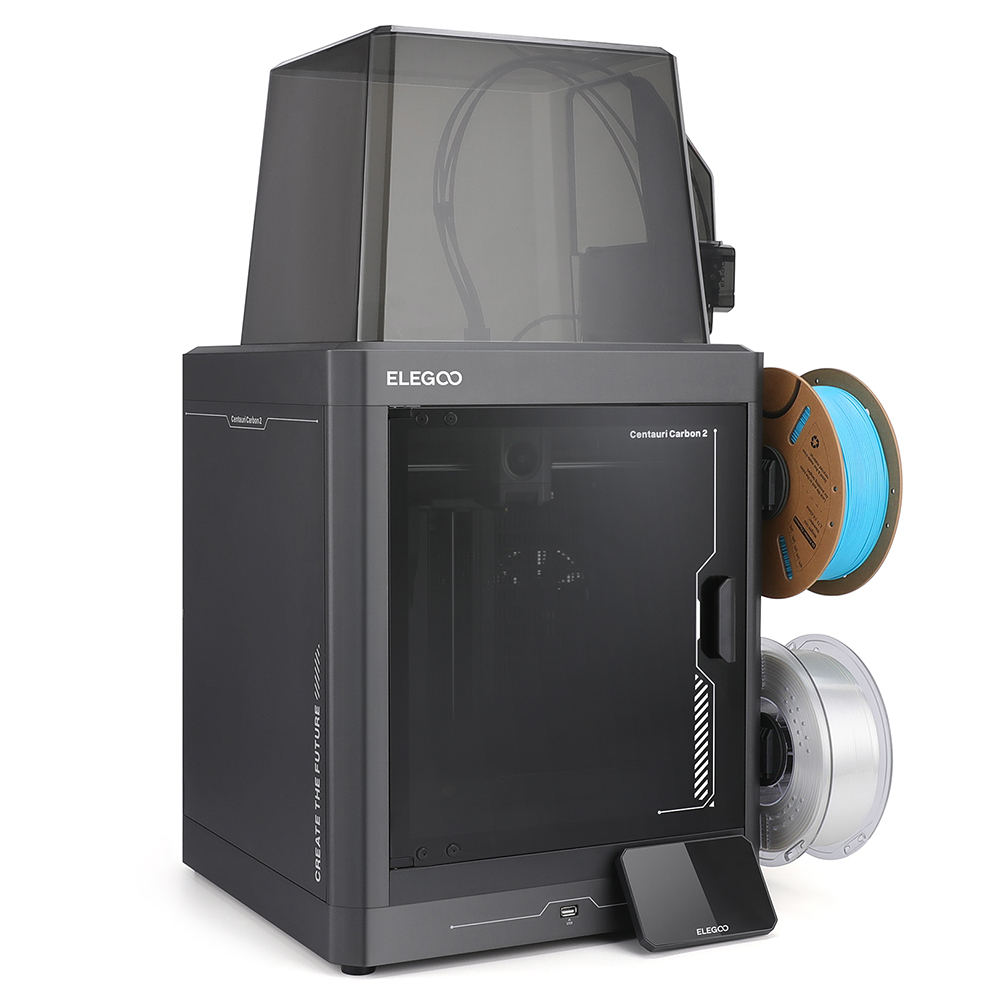 ELEGOO Centauri Carbon 2 (CC2) – Best 3D Printer with CoreXY, Four ...