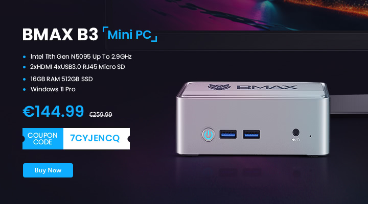BMAX B3 Mini PC Sale - Geekbuying.com