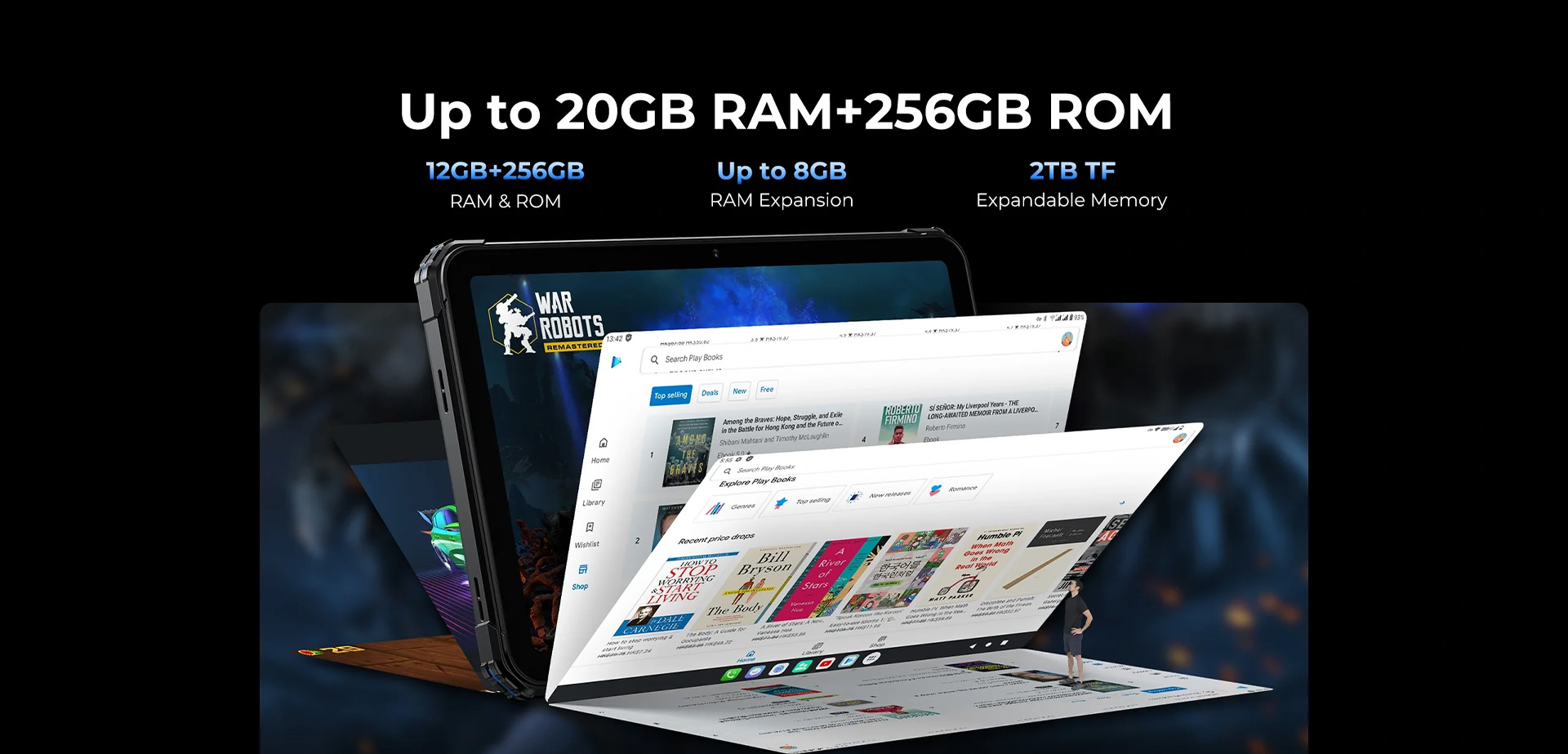 FOSSiBOT DT2 Rugged Tablet Global Launch - Geekbuying.com