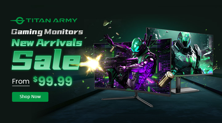 From Only $99.99 | TITAN ARMY Gaming Monitors, Level Up Your Gaming ...