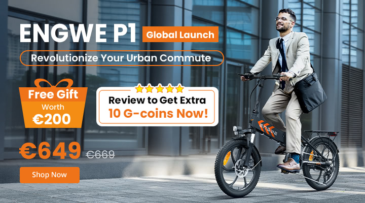 ENGWE P1 Global Launch: Get Yours Now for Only €649! - Geekbuying.com