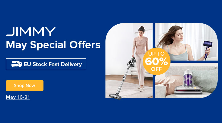 JIMMY Brand May Special Offers - Geekbuying.com