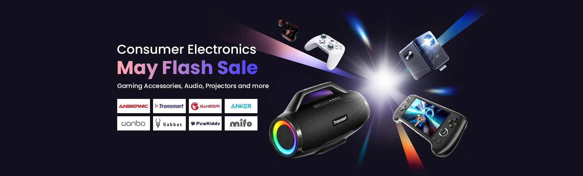 Consumer Electronics May Flash Sale - Geekbuying.com