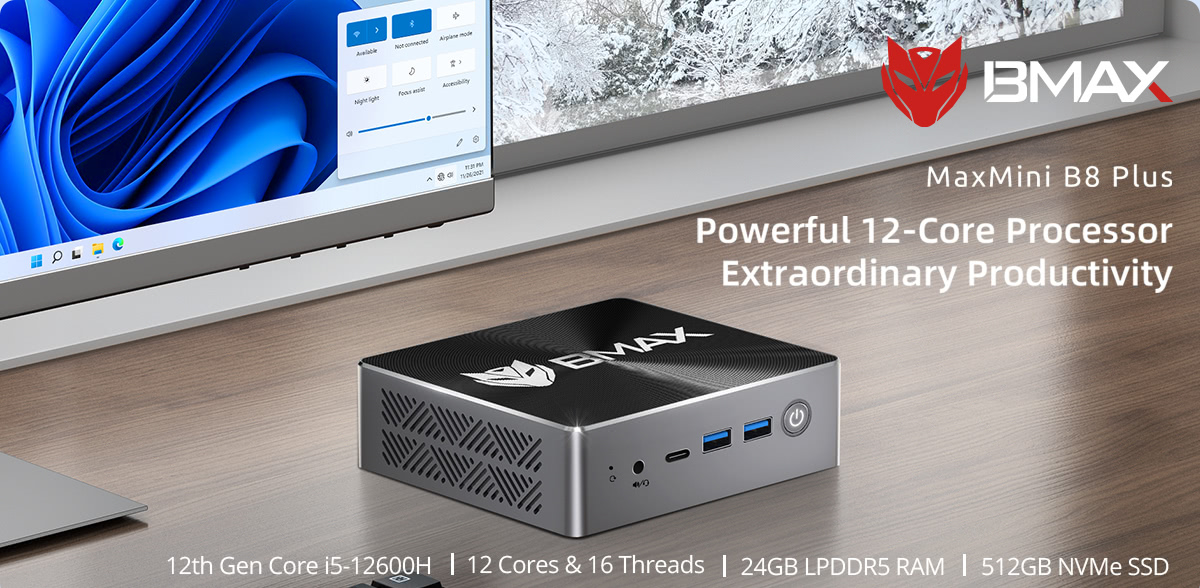 BMAX B8 Plus Mini PC Sale - Geekbuying.com
