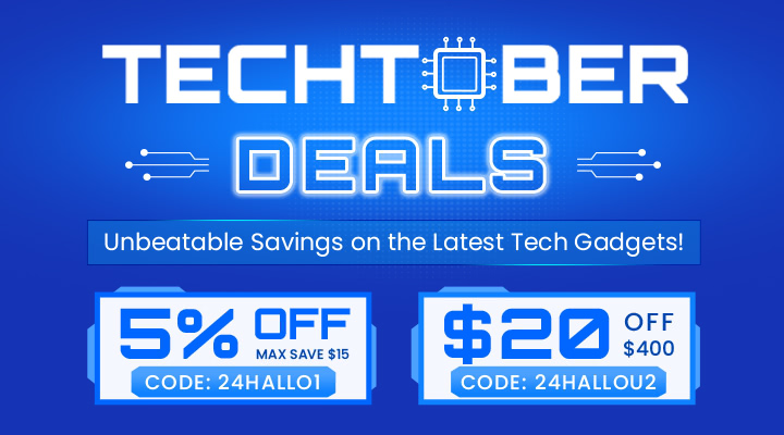 Techtober Deals 2024: Save More on Your Favorite Tech Items! - Geekbuying.com