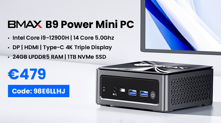 BMAX B9 Power Mini PC Sale - Geekbuying.com
