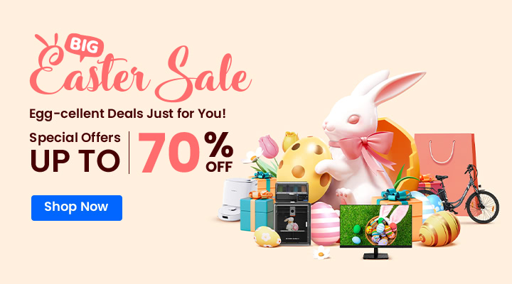 Easter Deals 2025: Up to 70% OFF! Hop into Huge Savings! - Geekbuying.com