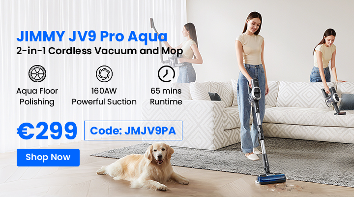 JIMMY JV9 Pro Aqua Vacuum Cleaner Global Launch - Geekbuying.com