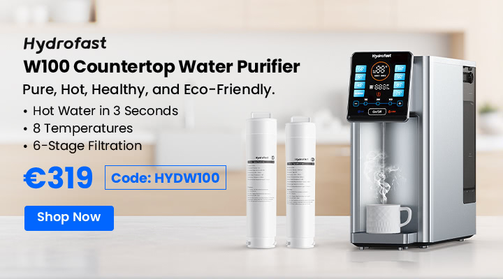 Hydrofast W100 Countertop Water Purifier Global Launch - Geekbuying.com