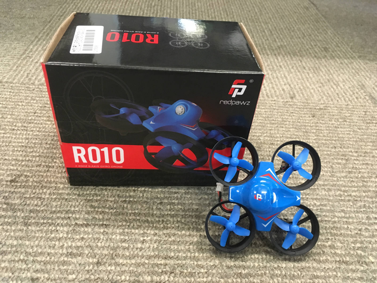 Redpawz R010 Mini Quadcopter RTF Blue