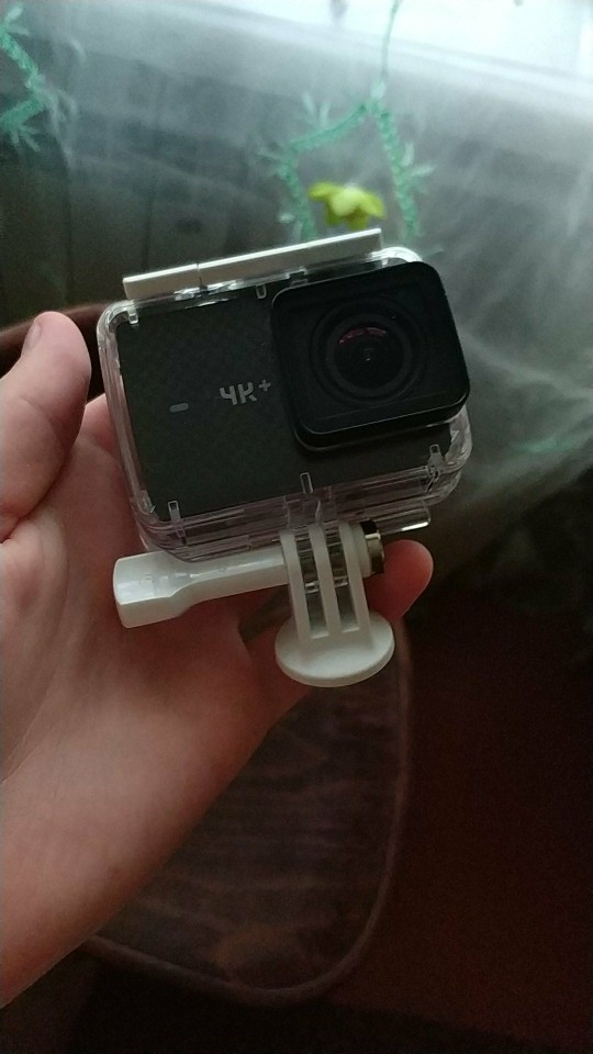 YI 4K Plus Ultra HD Action Camera Ambarella H2 SONY IMX377 - Black
