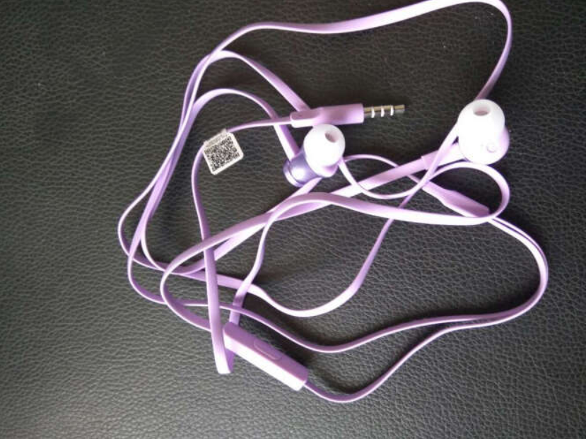 2PCS Xiaomi Piston Fresh Edition Earphone with Mic Purple