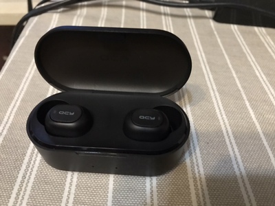 QCY T1C TWS Dual Bluetooth 5.0 Earphones Black