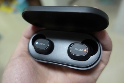 QCY T1C TWS Dual Bluetooth 5.0 Earphones Black