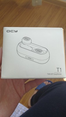 QCY T1C TWS Dual Bluetooth 5.0 Earphones Black