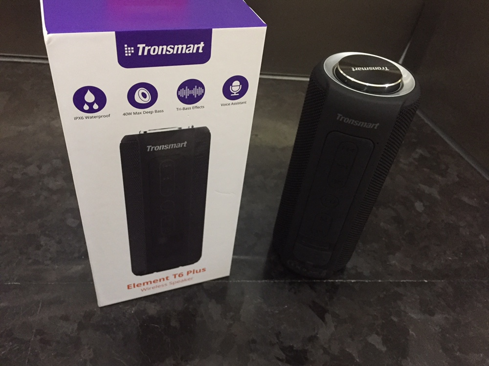 Tronsmart Element T6 Plus Bluetooth Speaker Black