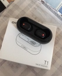 QCY T1C TWS Dual Bluetooth 5.0 Earphones Black