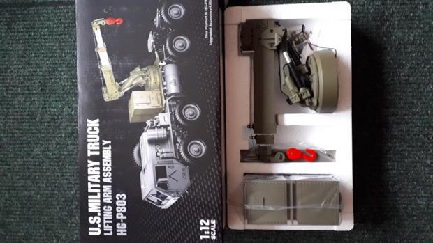 HG P803 Boom Assembly For HG High-imitation US Army Military Truck RC