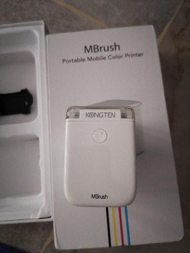 Permanent Ink Cartridge For Princube MBrush Mobile Color Printer