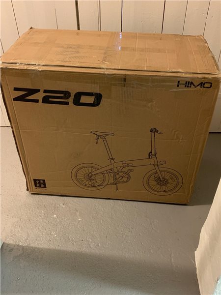 HIMO Z20 Folding Electric Bicycle 20 Inch Tire 250W DC Motor Up To 80km ...