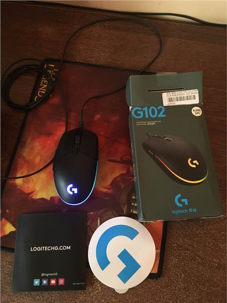 Logitech G102 LIGHTSYNC RGB Wired Gaming Mouse Black