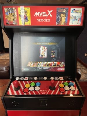 SNK MVSX Arcade Machine 50 SNK Classic Games