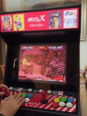 SNK MVSX Arcade Machine 50 SNK Classic Games