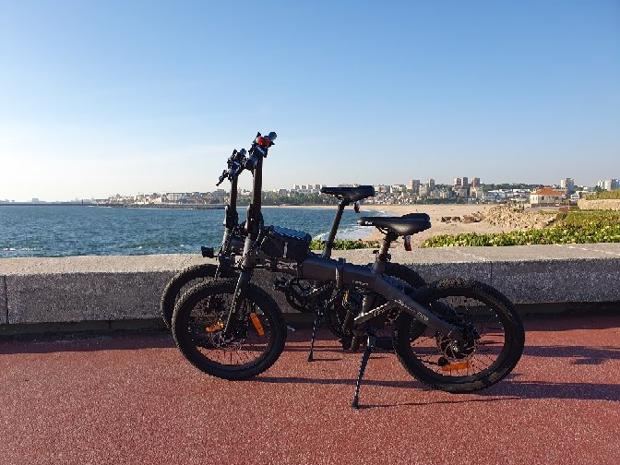 HIMO Z20 Folding Electric Bicycle 20 Inch Tire 250W DC Motor Up To 80km ...