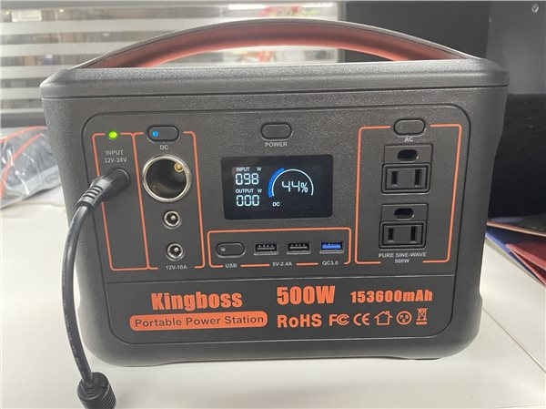 Kingboss 500W Portable Power Station 568WH Solar Generator