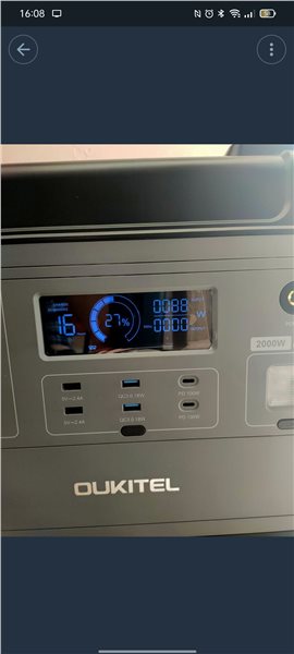 OUKITEL P2001 Ultimate Portable Power Station EU Plug