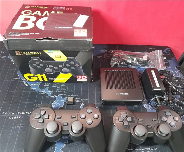 GAMEBOX G11 128GB Retro Game Console with 2 Wireless Gamepads