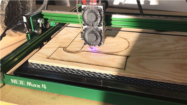 NEJE Max 4 24W Laser Cutter E80 Laser Module