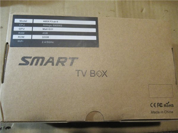 A95X F3 Air II TV BOX 4GB RAM 32GB ROM