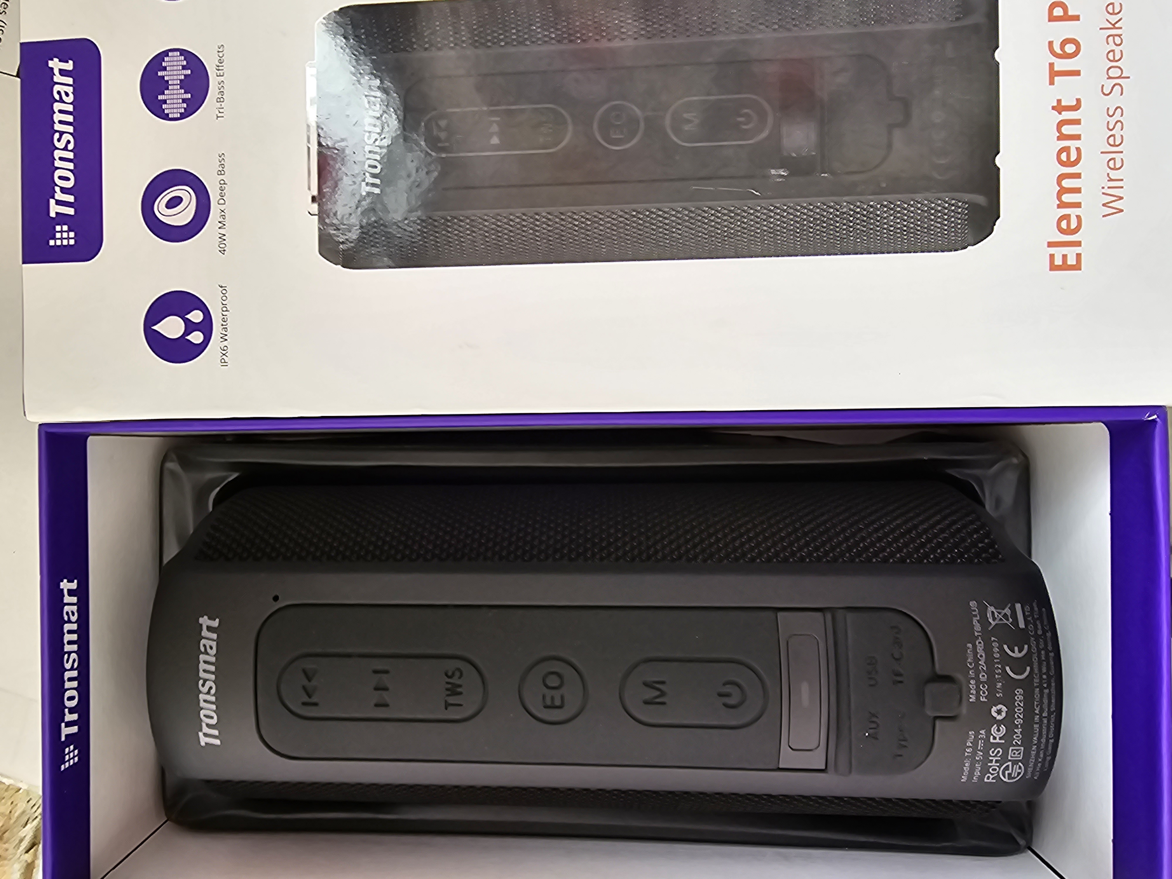 Tronsmart Element T6 Plus Black | Poland