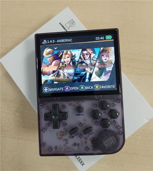 ANBERNIC RG35XX Retro Handheld Game Console 64GB Grey