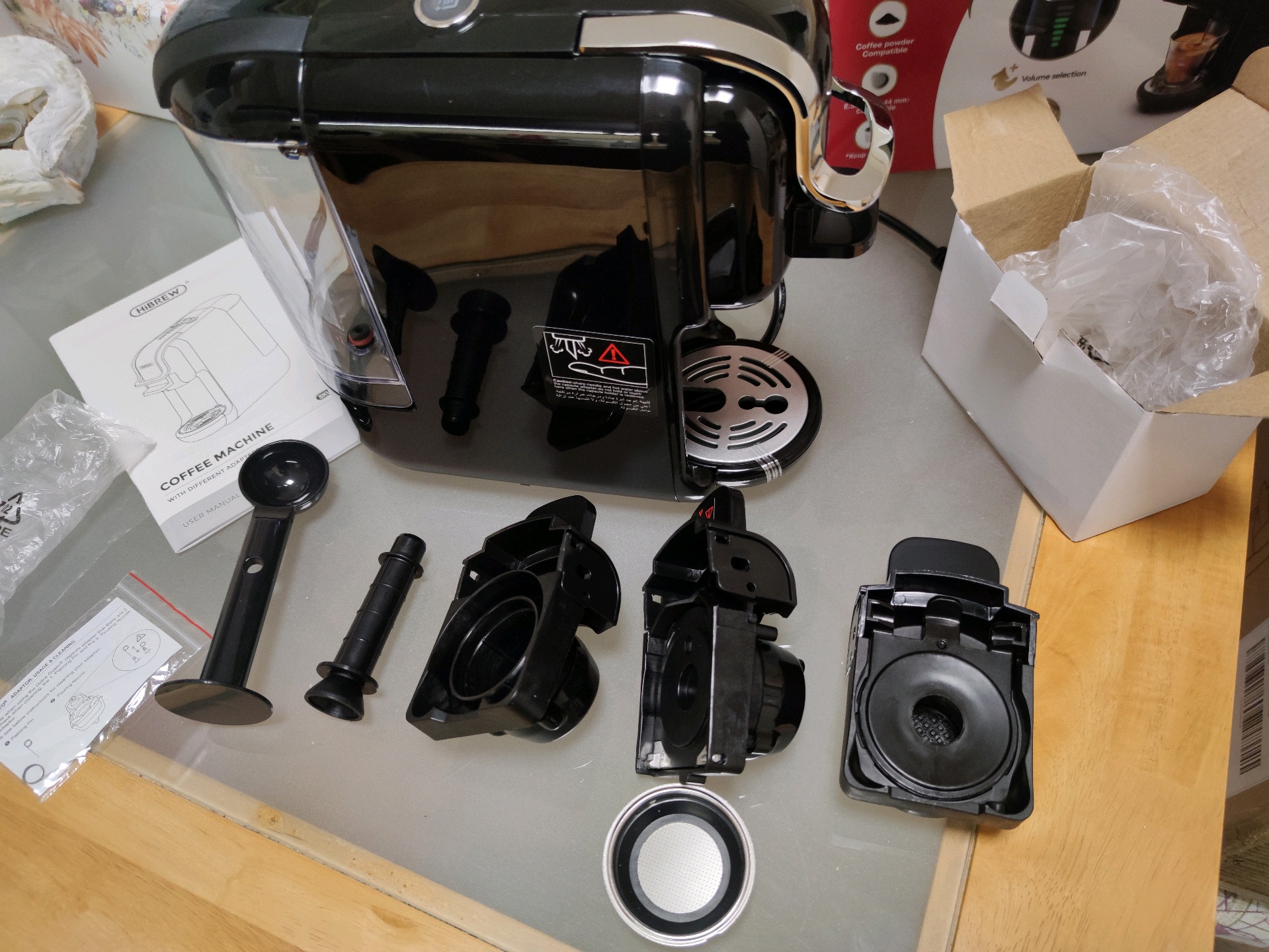 HiBREW H2B 5 in 1 Multi-Capsule Cold & Hot Coffee Maker | Europe