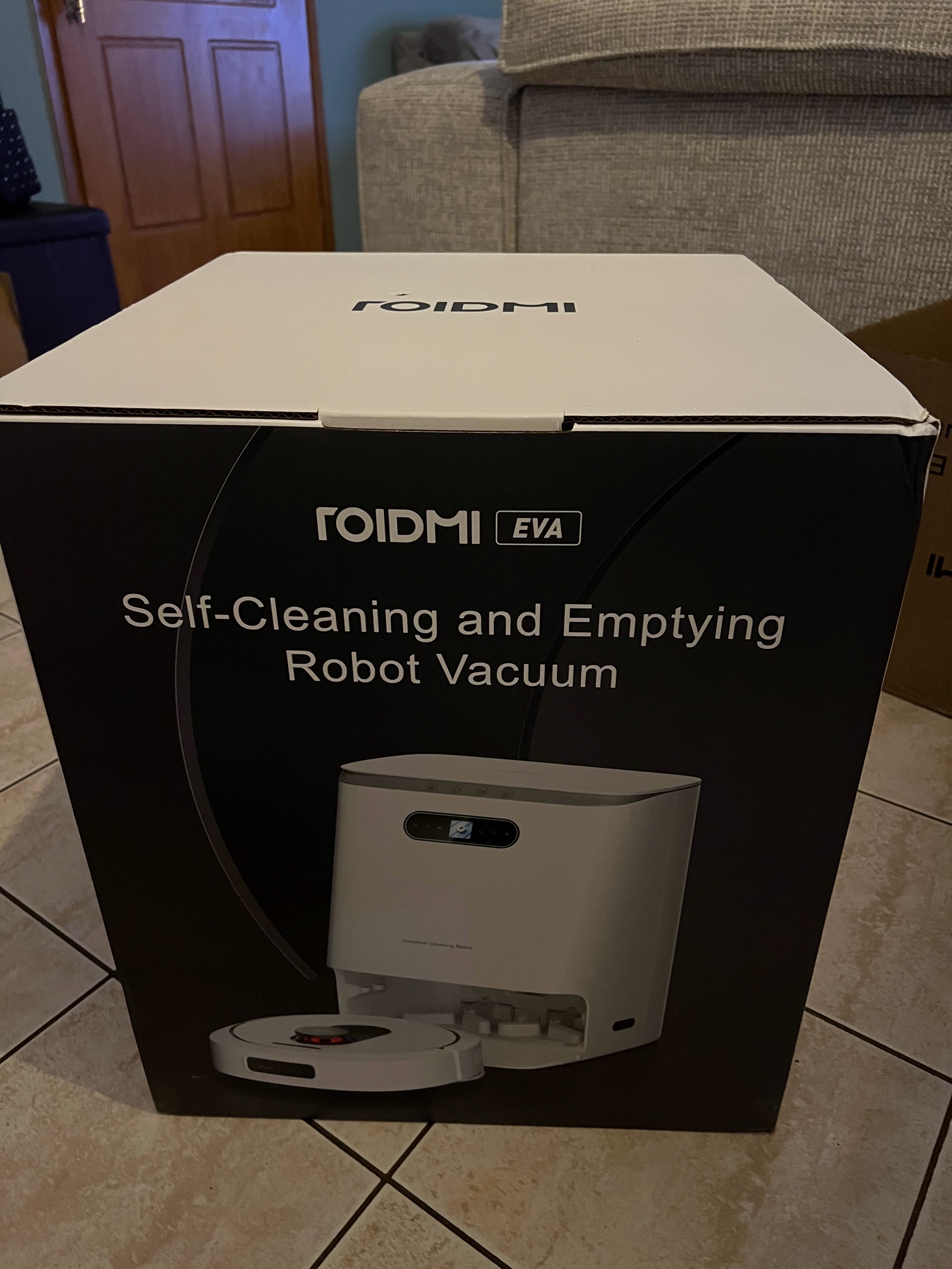 ROIDMI EVA Smart Robot Vacuum Cleaner Self-Cleaning & Emptying 3200Pa