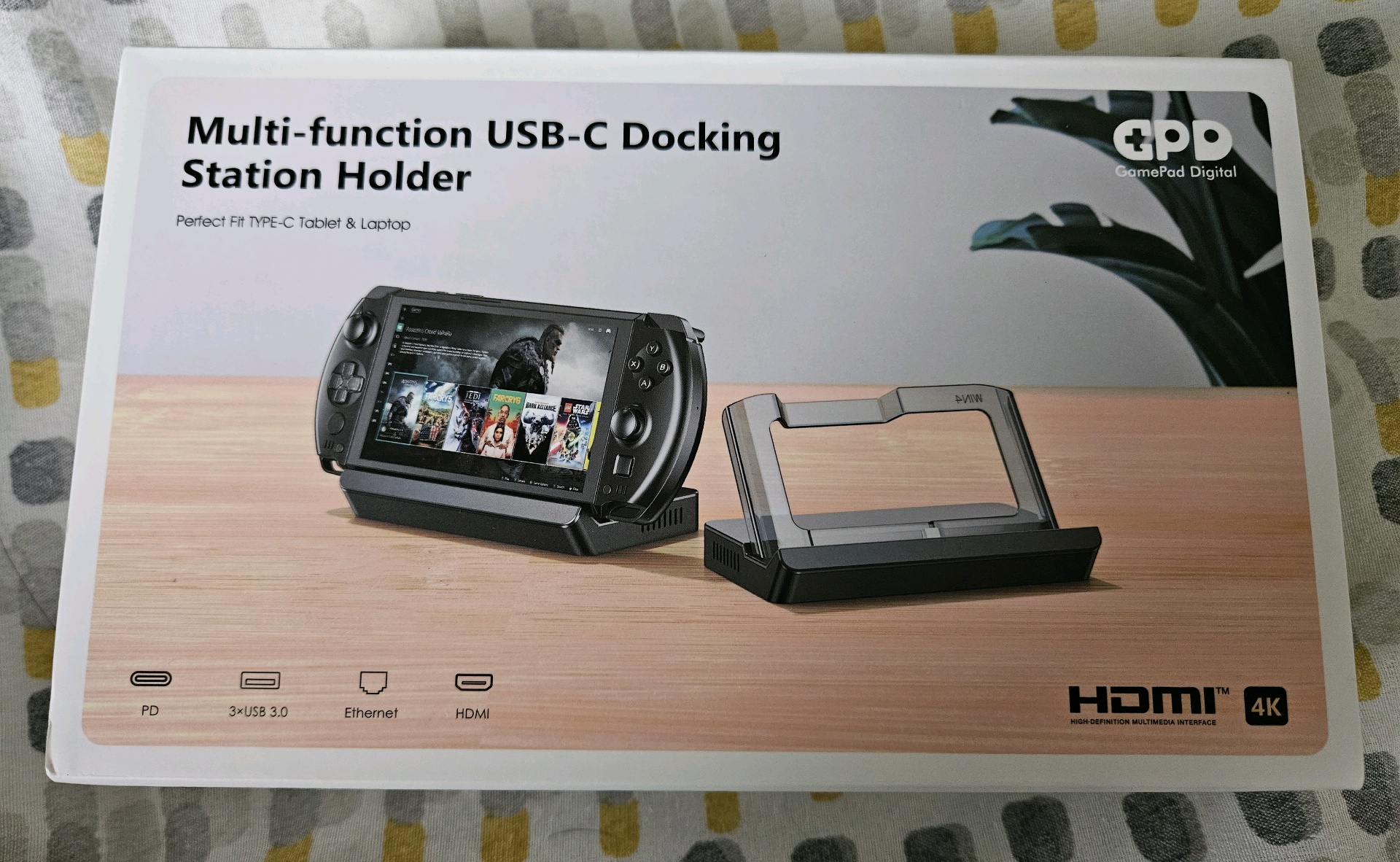 GPD WIN 4 Dock, 4*USB Ports up to 10Gbps