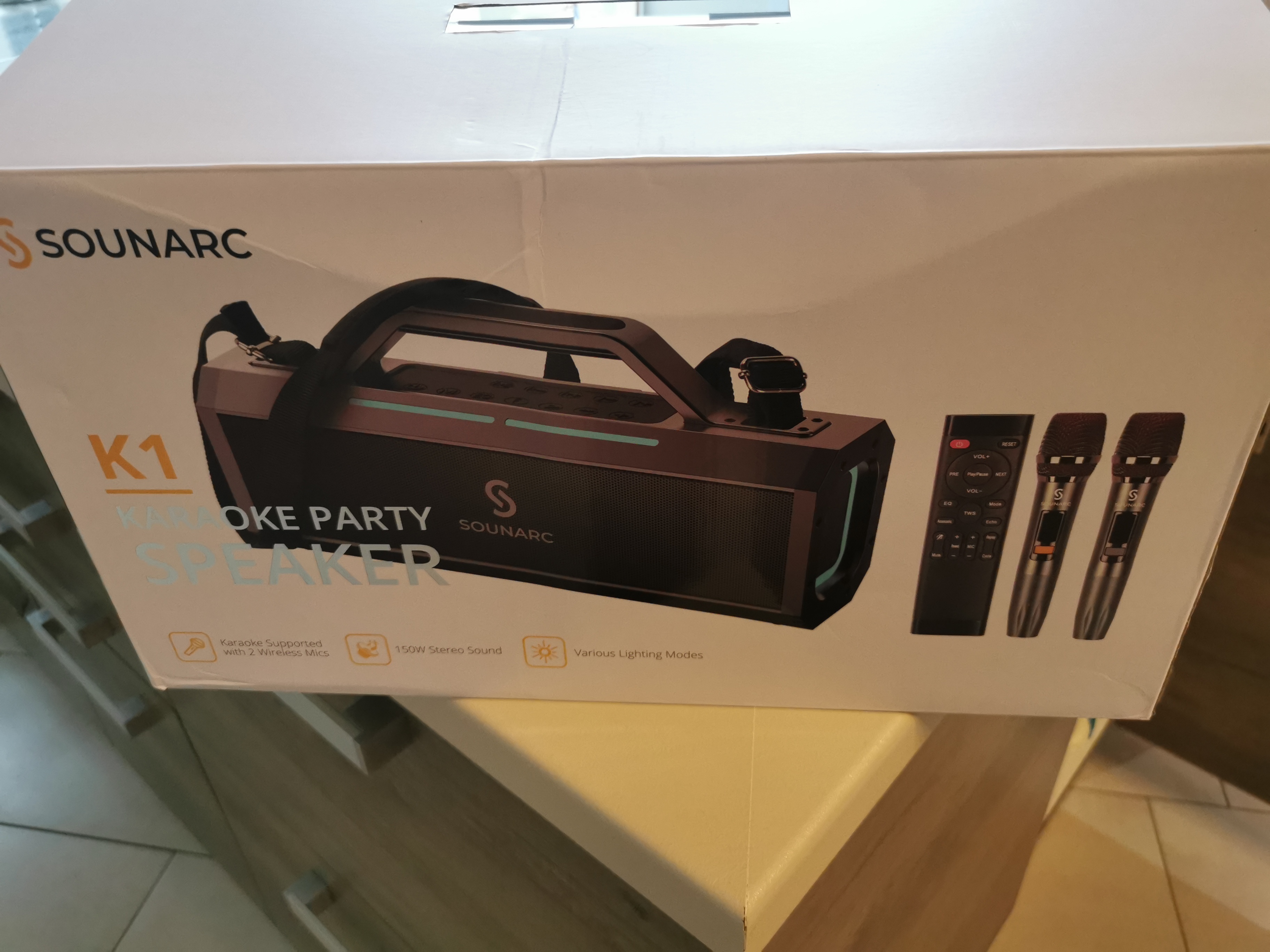 SOUNARC K1 Karaoke Party Speaker 150W