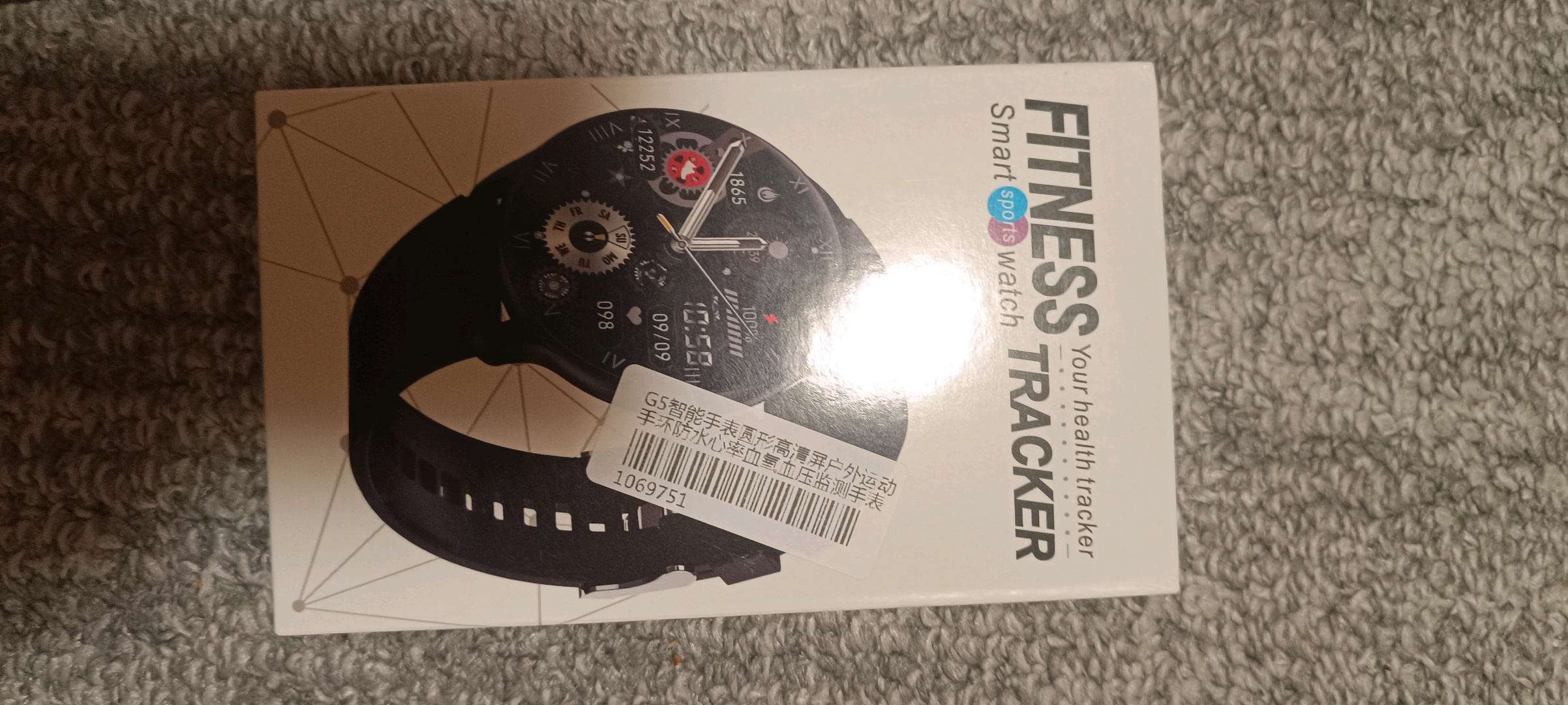 G5 Smartwatch Waterproof Sports Watch - Pink